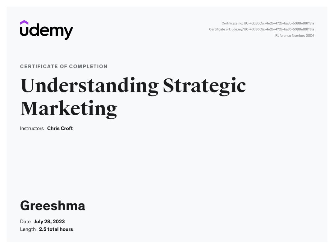 Grishma kunchu on LinkedIn: Udemy Course Completion Certificate Grishma kunchu on LinkedIn: Udemy Course Completion Certificate