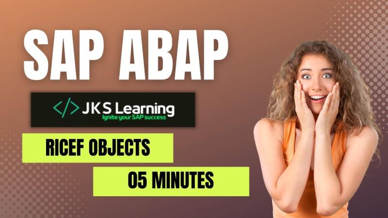 Srikanth CH on LinkedIn: COMPLETE ABAP LEARN IN 5 MIN. (RICEF OBJECTS) Srikanth CH on LinkedIn: COMPLETE ABAP LEARN IN 5 MIN. (RICEF OBJECTS)