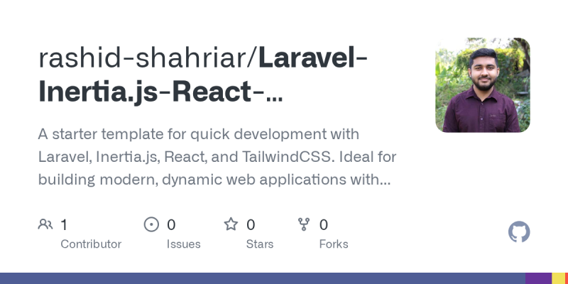 Rashid Shahriar on LinkedIn: GitHub - rashid-shahriar/Laravel-Inertia ... Rashid Shahriar on LinkedIn: GitHub - rashid-shahriar/Laravel-Inertia ...