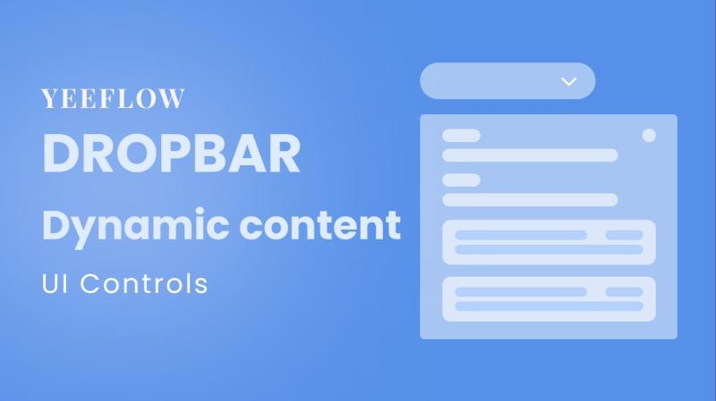 Sisi Xia on LinkedIn: Creating Interactive UIs with Dropbar and Dynamic ... Sisi Xia on LinkedIn: Creating Interactive UIs with Dropbar and Dynamic ...