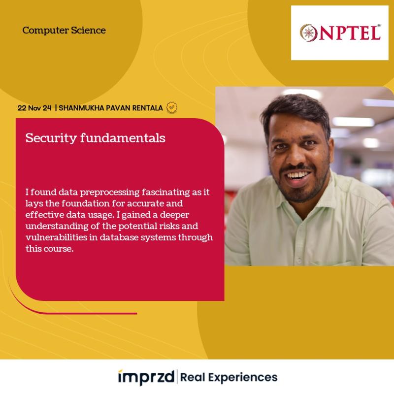 Shanmukha Pavan Rentala on LinkedIn: NPTEL | 22 comments Shanmukha Pavan Rentala on LinkedIn: NPTEL | 22 comments