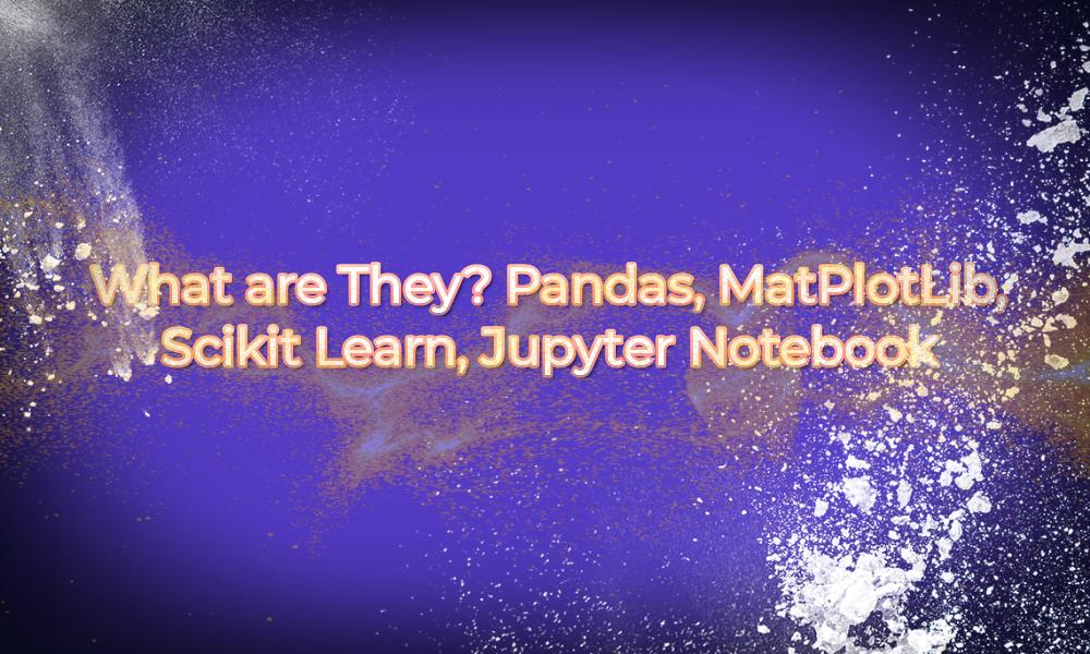 Eric Goh Ming Hui on LinkedIn: What are they? Pandas, MatPlotLib ... Eric Goh Ming Hui on LinkedIn: What are they? Pandas, MatPlotLib ...