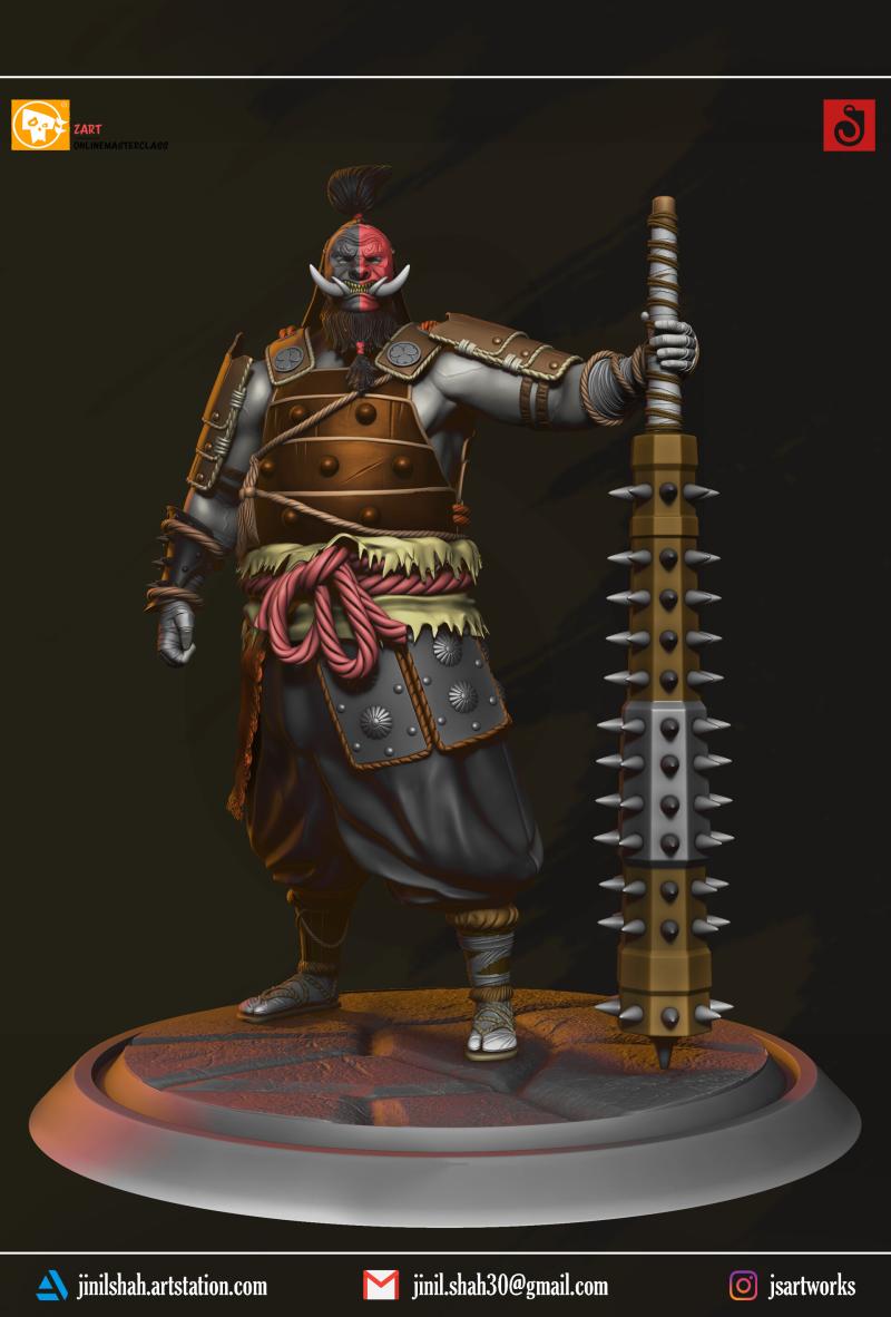 Jinil Shah on LinkedIn: Shugoki | Character Art (WIP), Jinil Shah Jinil Shah on LinkedIn: Shugoki | Character Art (WIP), Jinil Shah
