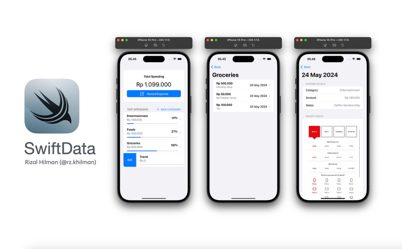 SwiftData Tutorial: Implementing SwiftData in an Expenses Tracker App ... SwiftData Tutorial: Implementing SwiftData in an Expenses Tracker App ...