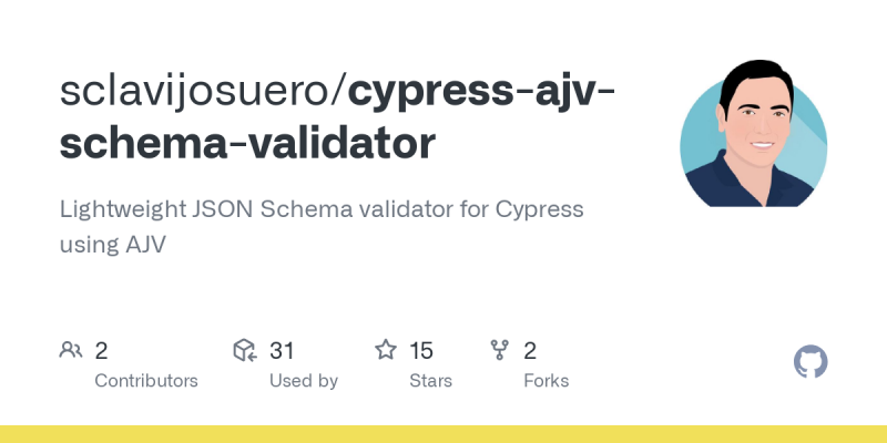 Sebastian Clavijo Suero on LinkedIn: GitHub - sclavijosuero/cypress-ajv ... Sebastian Clavijo Suero on LinkedIn: GitHub - sclavijosuero/cypress-ajv ...