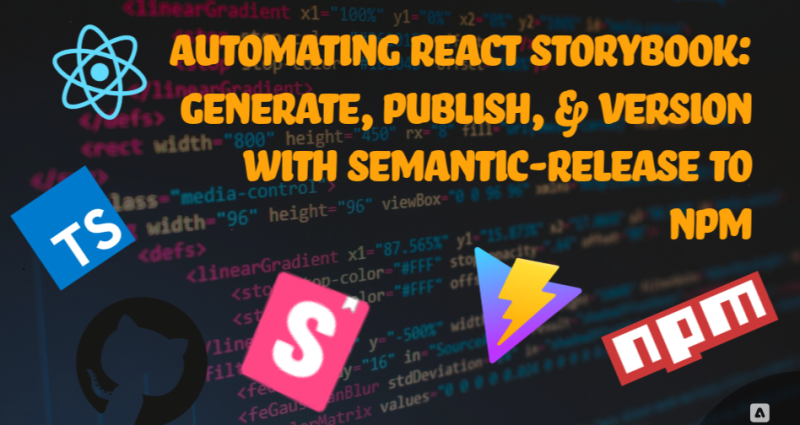 Sidhant Kumar Sahoo on LinkedIn: Automate React Storybook: From Setup ... Sidhant Kumar Sahoo on LinkedIn: Automate React Storybook: From Setup ...