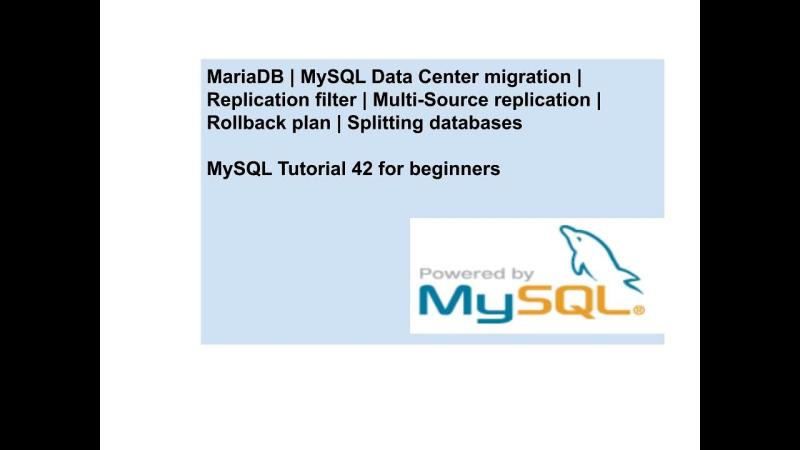 Sri Sakthivel M.D. on LinkedIn: MariaDB | MySQL Data Center Migration ... Sri Sakthivel M.D. on LinkedIn: MariaDB | MySQL Data Center Migration ...