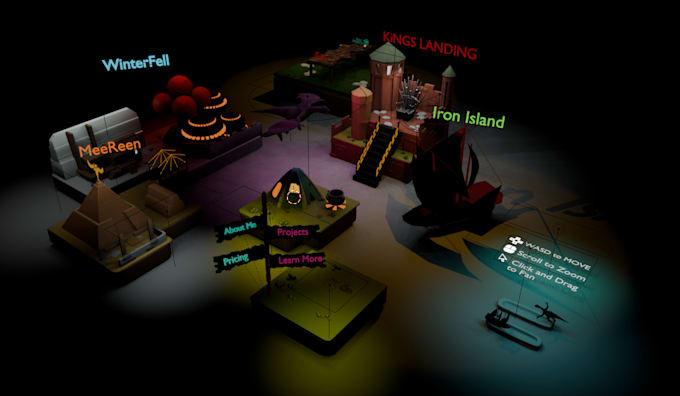Anmolkumar474: I will create a stunning 3d portfolio website for you ... Anmolkumar474: I will create a stunning 3d portfolio website for you ...