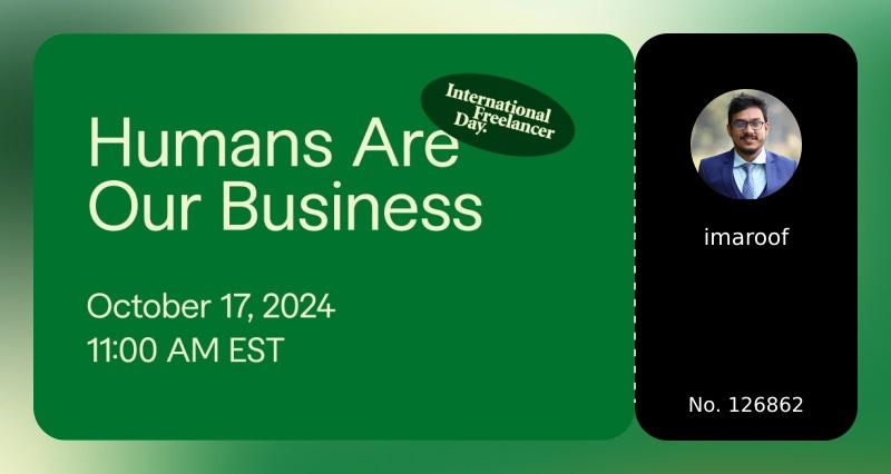 Sultan Al Maroof ( Murphy) on LinkedIn: Join me at Humans Are Our ... Sultan Al Maroof ( Murphy) on LinkedIn: Join me at Humans Are Our ...
