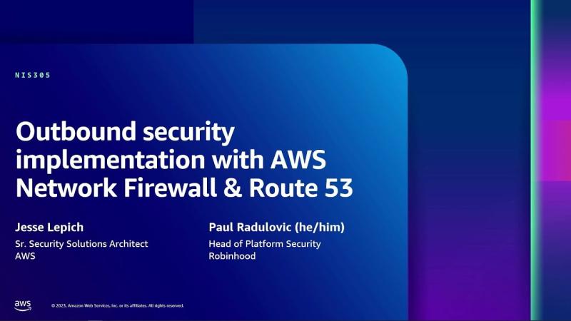 sklld.io on LinkedIn: AWS re:Inforce 2023 - Outbound security ... sklld.io on LinkedIn: AWS re:Inforce 2023 - Outbound security ...
