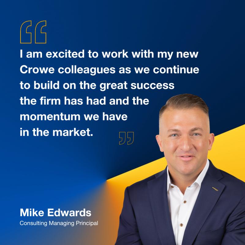 Brad Gilliat, CISA, CTPRP on LinkedIn: Crowe LLP names new managing ... Brad Gilliat, CISA, CTPRP on LinkedIn: Crowe LLP names new managing ...
