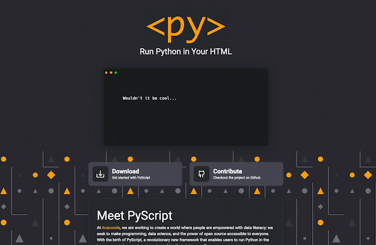 Malak Abuthraa on LinkedIn: PyScript-Use Python Code in HTML Malak Abuthraa on LinkedIn: PyScript-Use Python Code in HTML