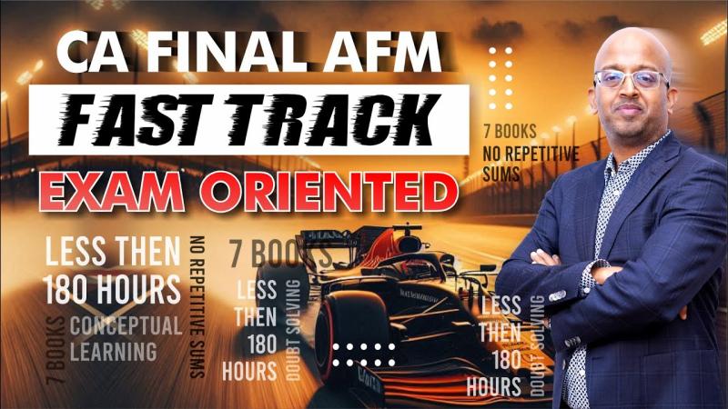 Sanjay Saraf on LinkedIn: CA FINAL AFM FAST TRACK ANNOUNCEMENT # ... Sanjay Saraf on LinkedIn: CA FINAL AFM FAST TRACK ANNOUNCEMENT # ...