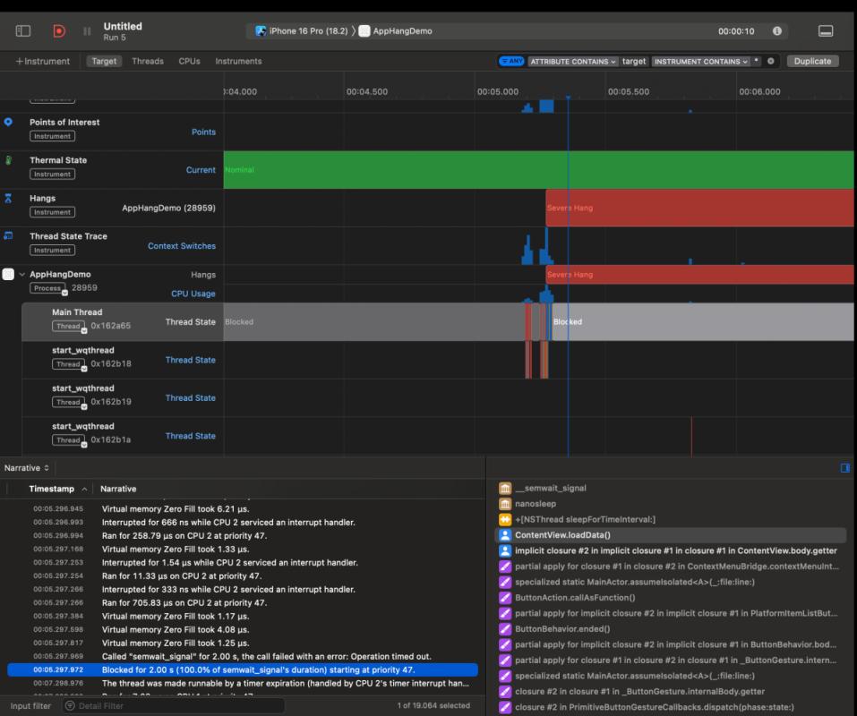 Arifin Firdaus on LinkedIn: Detecting and Fixing UI Hangs in iOS ... Arifin Firdaus on LinkedIn: Detecting and Fixing UI Hangs in iOS ...