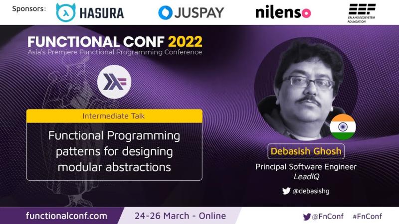 Functional Conference on LinkedIn: Functional Programming patterns for ... Functional Conference on LinkedIn: Functional Programming patterns for ...