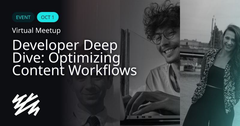 Developer Deep Dive: Optimizing Content Workflows | Sanity | Sanity Developer Deep Dive: Optimizing Content Workflows | Sanity | Sanity