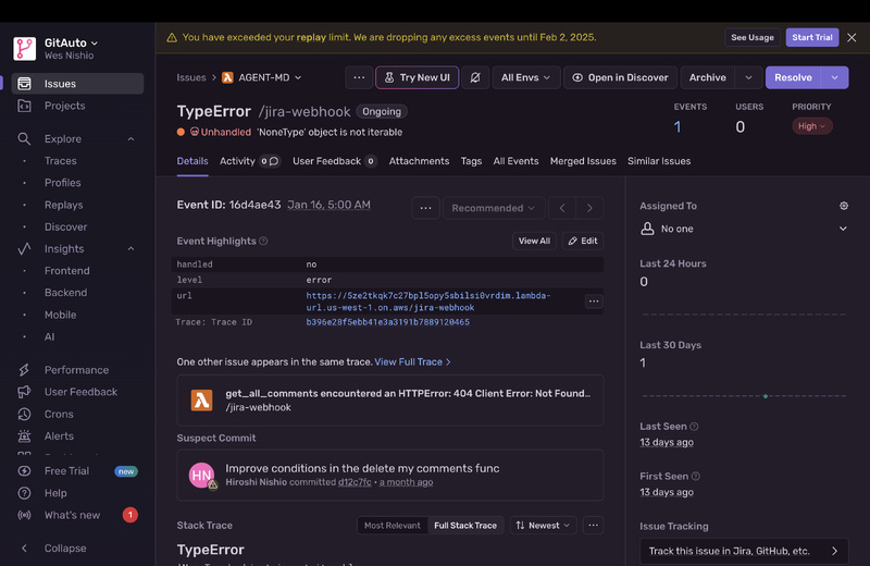 GitAuto on LinkedIn: How to Fix TypeError: 'NoneType' object is not ... GitAuto on LinkedIn: How to Fix TypeError: 'NoneType' object is not ...