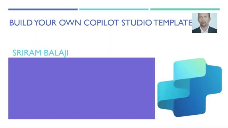 Marcel Broschk on LinkedIn: Build your own Copilot Studio Template Marcel Broschk on LinkedIn: Build your own Copilot Studio Template