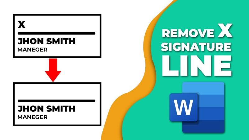Shapon Shekh on LinkedIn: How to remove x from signature line in word Shapon Shekh on LinkedIn: How to remove x from signature line in word