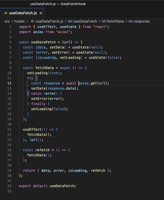Rollin Mendez on LinkedIn: Simple React DataFetch hook with axios ... Rollin Mendez on LinkedIn: Simple React DataFetch hook with axios ...