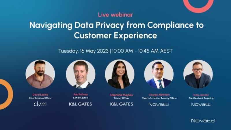 WEBINAR RECORDING - Navigating Data Privacy from Compliance to Customer ... WEBINAR RECORDING - Navigating Data Privacy from Compliance to Customer ...