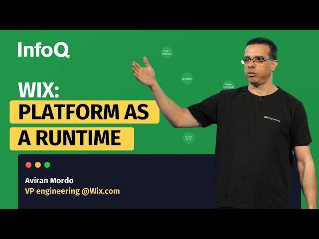 Manoj Kumar T on LinkedIn: How Wix Builds a Platform as a Runtime (PaaR ... Manoj Kumar T on LinkedIn: How Wix Builds a Platform as a Runtime (PaaR ...