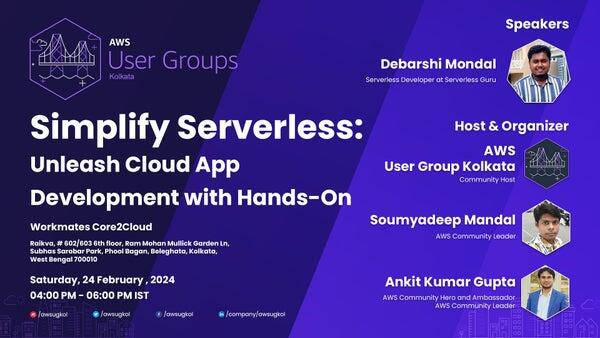 Debarshi Mondal on LinkedIn: Simplify Serverless: Unleash Cloud App ... Debarshi Mondal on LinkedIn: Simplify Serverless: Unleash Cloud App ...