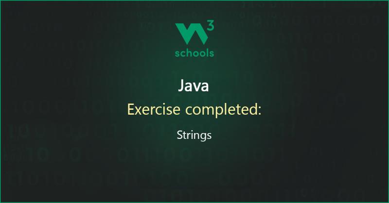 Keerthi Kota on LinkedIn: Completed Exercise: Java Strings Keerthi Kota on LinkedIn: Completed Exercise: Java Strings
