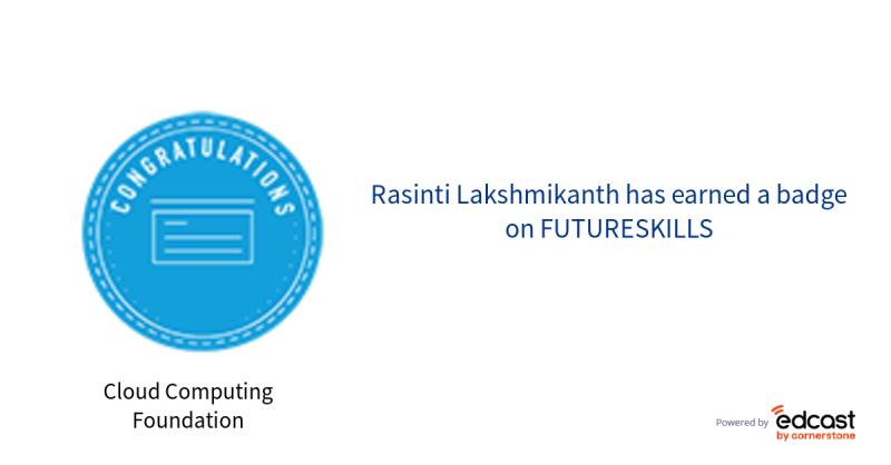 Rasinti Lakshmikanth on LinkedIn: Posted from EdCast Rasinti Lakshmikanth on LinkedIn: Posted from EdCast