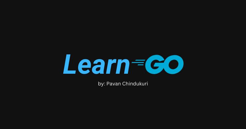 Pavan Chindukuri on LinkedIn: Learn GO - Pavan Chindukuri Pavan Chindukuri on LinkedIn: Learn GO - Pavan Chindukuri