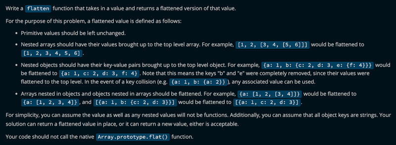 Sonika Maheshwari on LinkedIn: JavaScript | flatten the nested array ... Sonika Maheshwari on LinkedIn: JavaScript | flatten the nested array ...