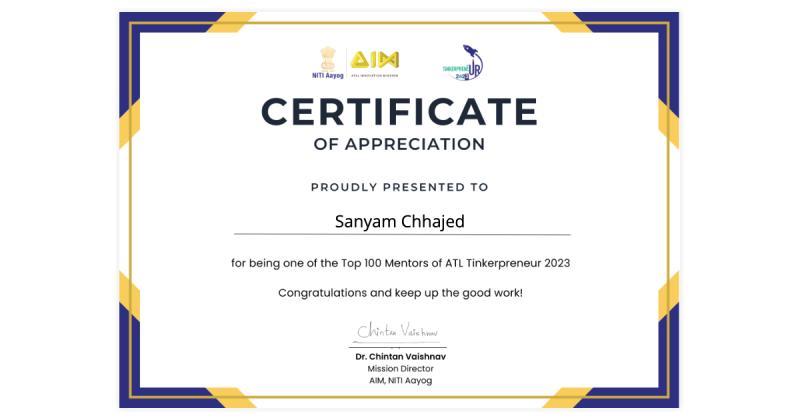Sanyam Chhajed on LinkedIn: Sanyam Chhajed | Top 100 Mentors - ATL ... Sanyam Chhajed on LinkedIn: Sanyam Chhajed | Top 100 Mentors - ATL ...