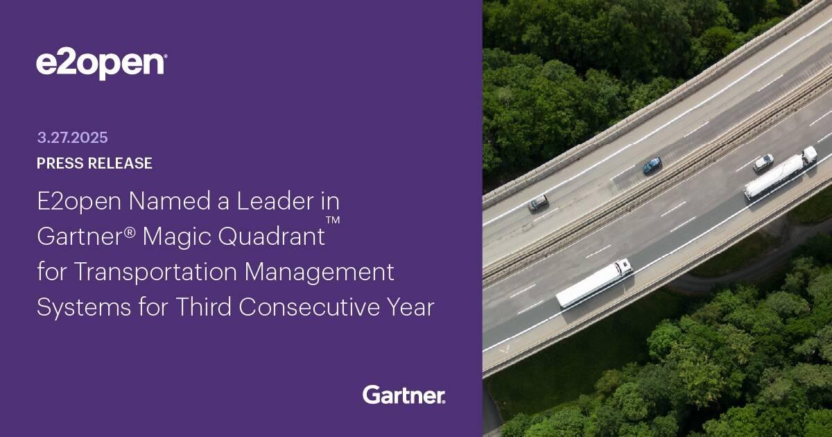 Press Release: E2open Named a Leader in Gartner® Magic Quadrant ... Press Release: E2open Named a Leader in Gartner® Magic Quadrant ...