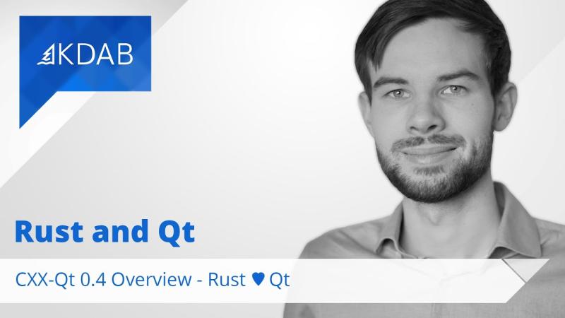 KDAB on LinkedIn: CXX-Qt Overview - Rust ️ Qt KDAB on LinkedIn: CXX-Qt Overview - Rust ️ Qt