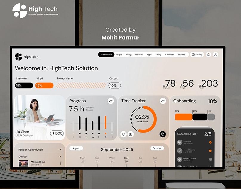 High Tech Dashboard - Mohit Parmar | Parmar Mohit High Tech Dashboard - Mohit Parmar | Parmar Mohit