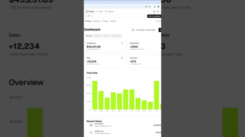 Alex Rusin on LinkedIn: Build a Stunning Dashboard with V0 and ShadCN ... Alex Rusin on LinkedIn: Build a Stunning Dashboard with V0 and ShadCN ...