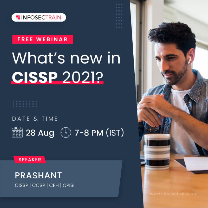 Prabh Nair on LinkedIn: Free Webinar Whats new in CISSP 2021 Prabh Nair on LinkedIn: Free Webinar Whats new in CISSP 2021