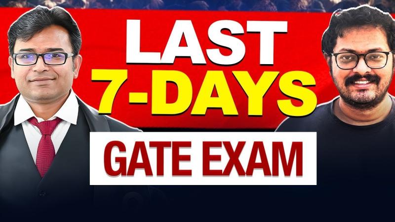 Prof. Ravindrababu Ravula on LinkedIn: Last 7 days of GATE exam | GATE ... Prof. Ravindrababu Ravula on LinkedIn: Last 7 days of GATE exam | GATE ...