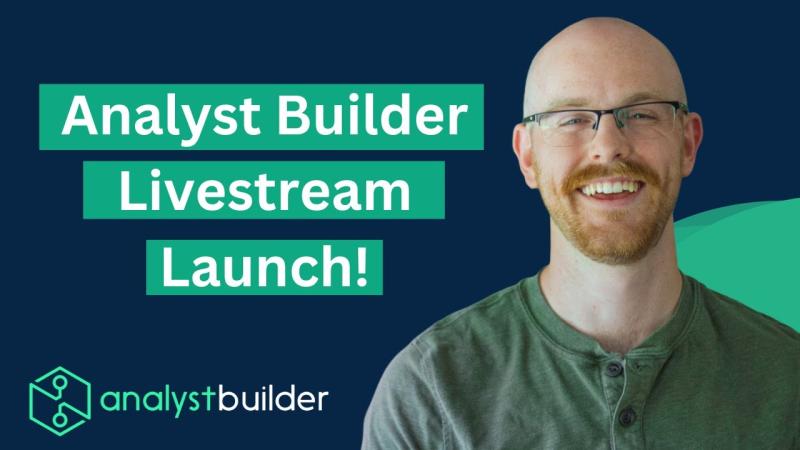 Alex Freberg on LinkedIn: Analyst Builder Full Launch LiveStream | 20% ... Alex Freberg on LinkedIn: Analyst Builder Full Launch LiveStream | 20% ...
