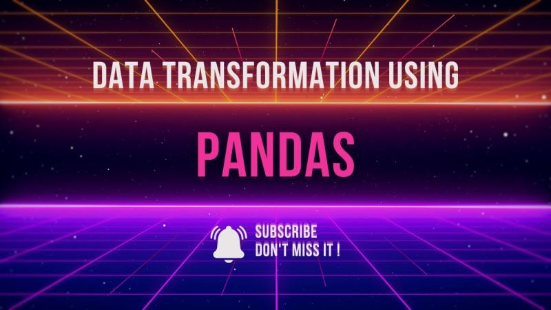 Thinknyx Technologies on LinkedIn: Data Transformation using Pandas Thinknyx Technologies on LinkedIn: Data Transformation using Pandas