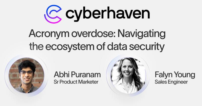 Manoj Gupta on LinkedIn: Acronym Overdose: Navigating Data Security ... Manoj Gupta on LinkedIn: Acronym Overdose: Navigating Data Security ...