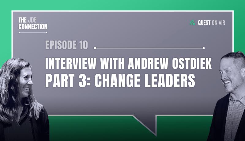 The JDE Connection: Episode 10 – Andrew Ostdiek – Part 3 | Chandra ... The JDE Connection: Episode 10 – Andrew Ostdiek – Part 3 | Chandra ...