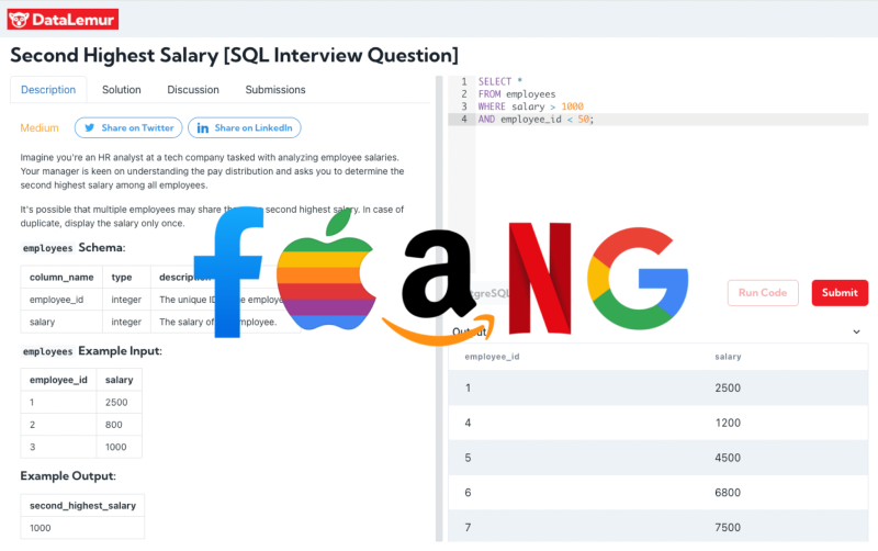 Sayantan Bhattacharyya on LinkedIn: FAANG SQL Interview Question ... Sayantan Bhattacharyya on LinkedIn: FAANG SQL Interview Question ...