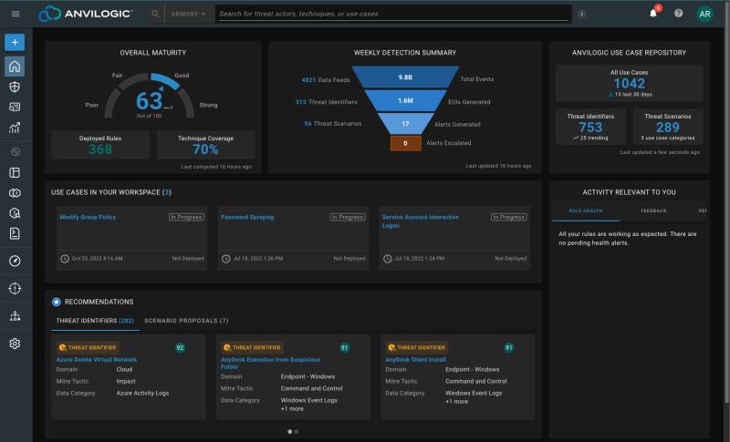 Anvilogic Advanced Threat Detection, Hunting and Triage - Cybersecurity ... Anvilogic Advanced Threat Detection, Hunting and Triage - Cybersecurity ...