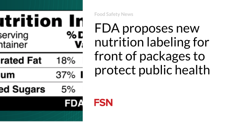Bobby Krishna on LinkedIn: FDA proposes new nutrition labeling for ... Bobby Krishna on LinkedIn: FDA proposes new nutrition labeling for ...