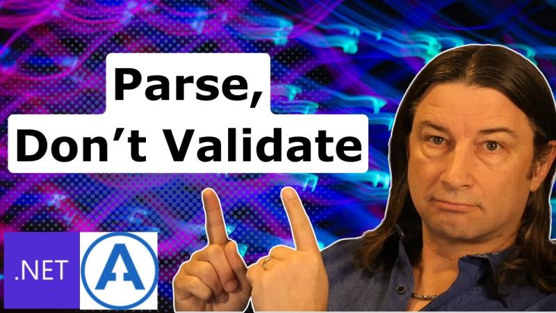 Parse, Don't Validate | Charles Schneider Parse, Don't Validate | Charles Schneider