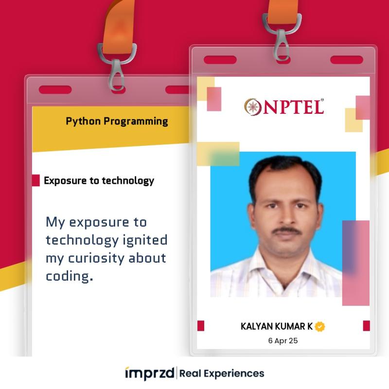 NPTEL | Kalyan Kumar NPTEL | Kalyan Kumar