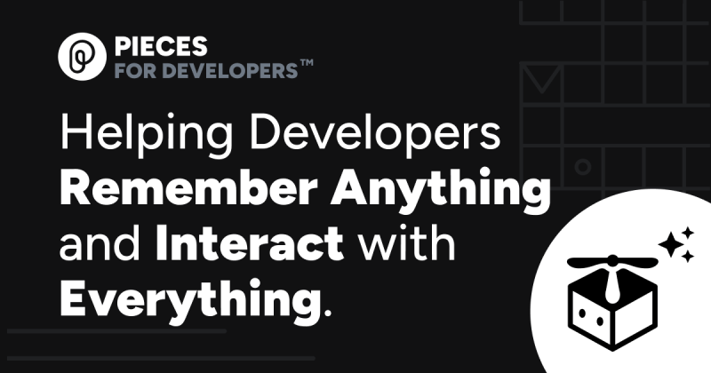 ☁Nahum Rubinstein☁ on LinkedIn: Pieces for Developers - Your Workflow ... ☁Nahum Rubinstein☁ on LinkedIn: Pieces for Developers - Your Workflow ...