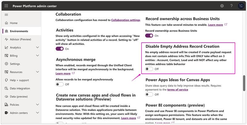 How to Disable Empty Address for Power Platform and D365 CE | Trung ... How to Disable Empty Address for Power Platform and D365 CE | Trung ...