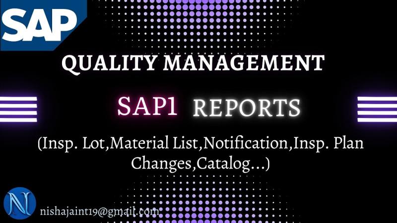 Sanjay Kumar on LinkedIn: SAP QM REPORTS | SAP Quality Management | SAP ... Sanjay Kumar on LinkedIn: SAP QM REPORTS | SAP Quality Management | SAP ...